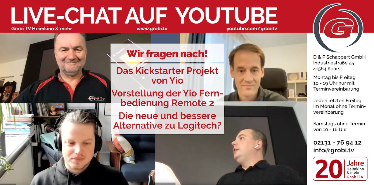 Welche Logitech Alternative? Hier ist die Yio Remote 2